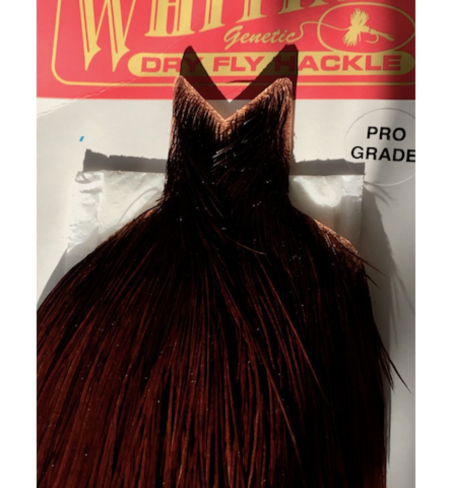 Whiting Pro Grade Coachman Brown | Fly fishing equipment